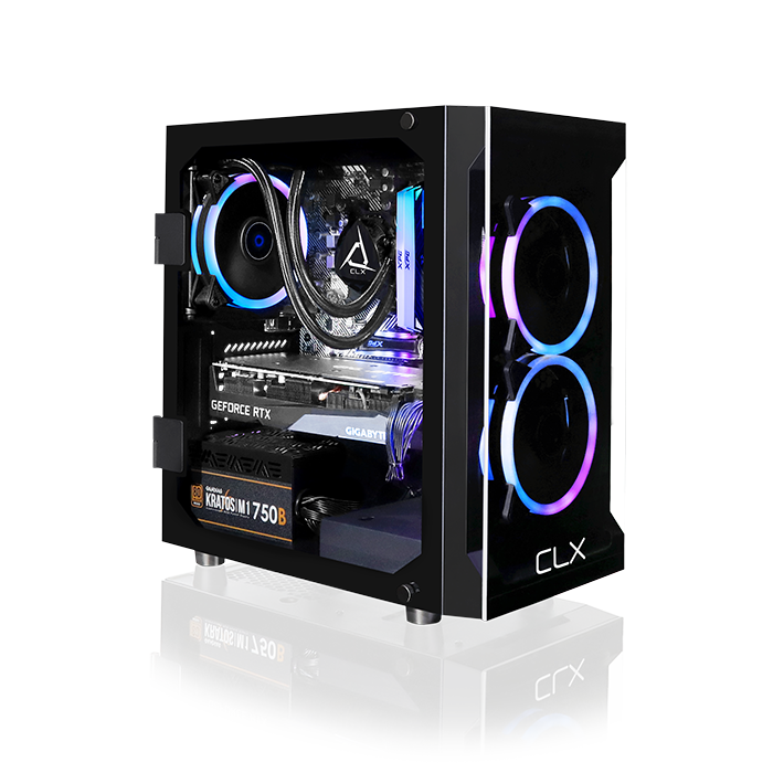 Custom Gaming PC: CLX SET ESSENTIAL BATTLEBOX GAMING PC