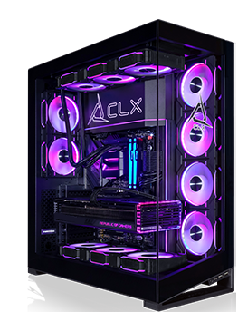 AMD Ryzen™ 7 9800X3D Series CPUs Custom Gaming PC Builders | CLX Gaming